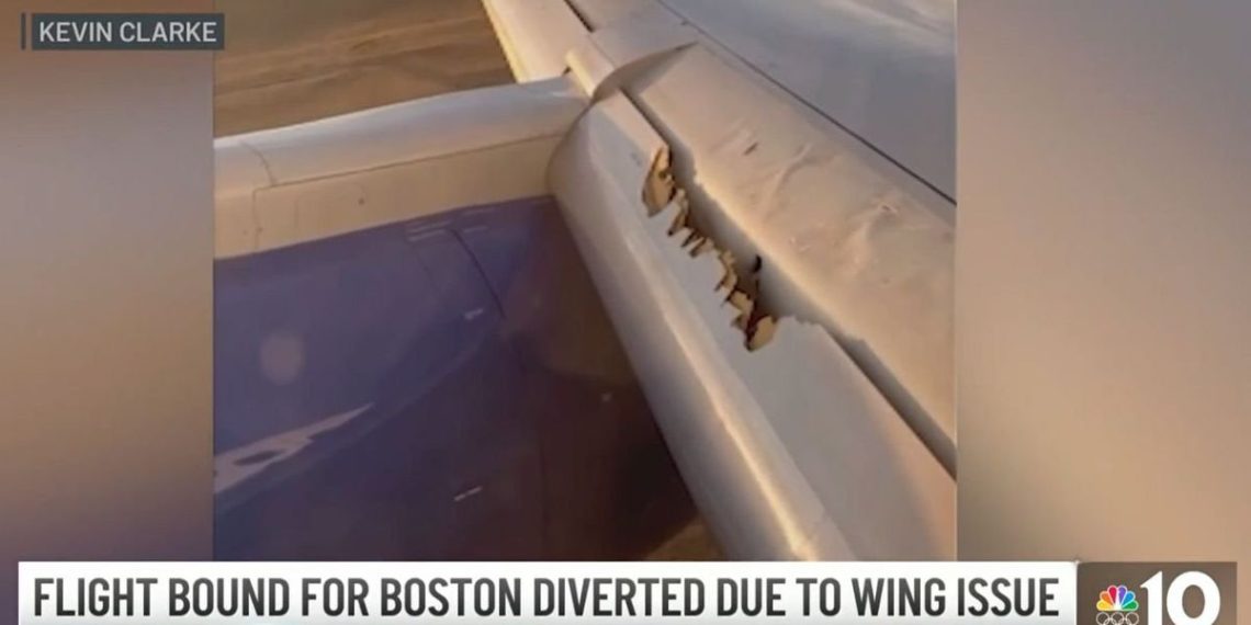 Flight Makes Emergency Landing After Passengers Notice 'wing coming ...
